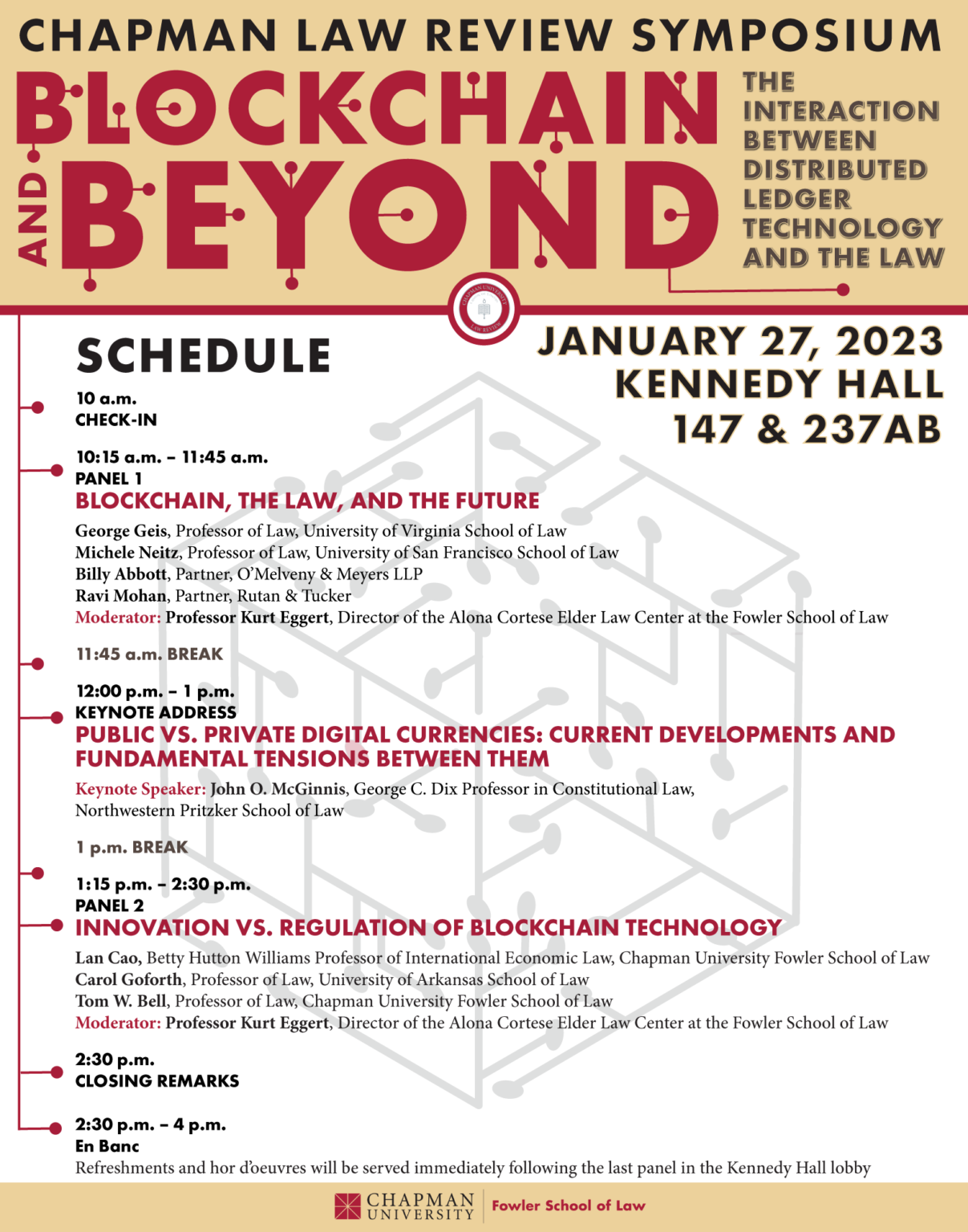 Chapman Law Review Symposium 2023 – Chapman Law Review